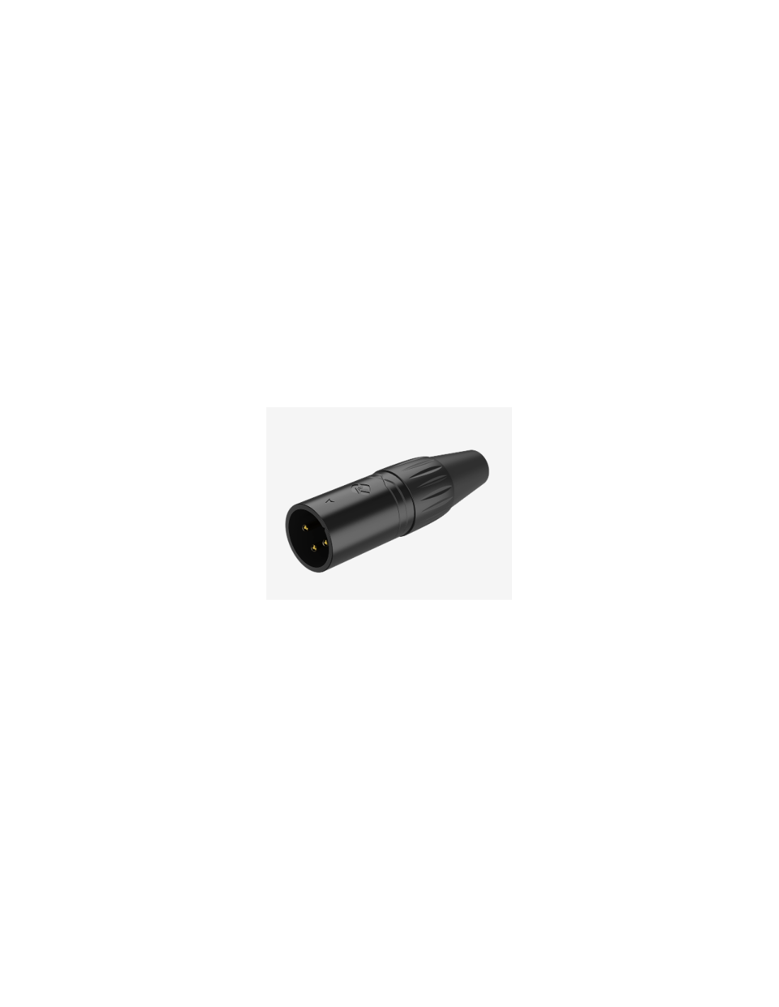 CONECTOR XLR MACHO ROXTONE conector-xlr-macho-roxtone