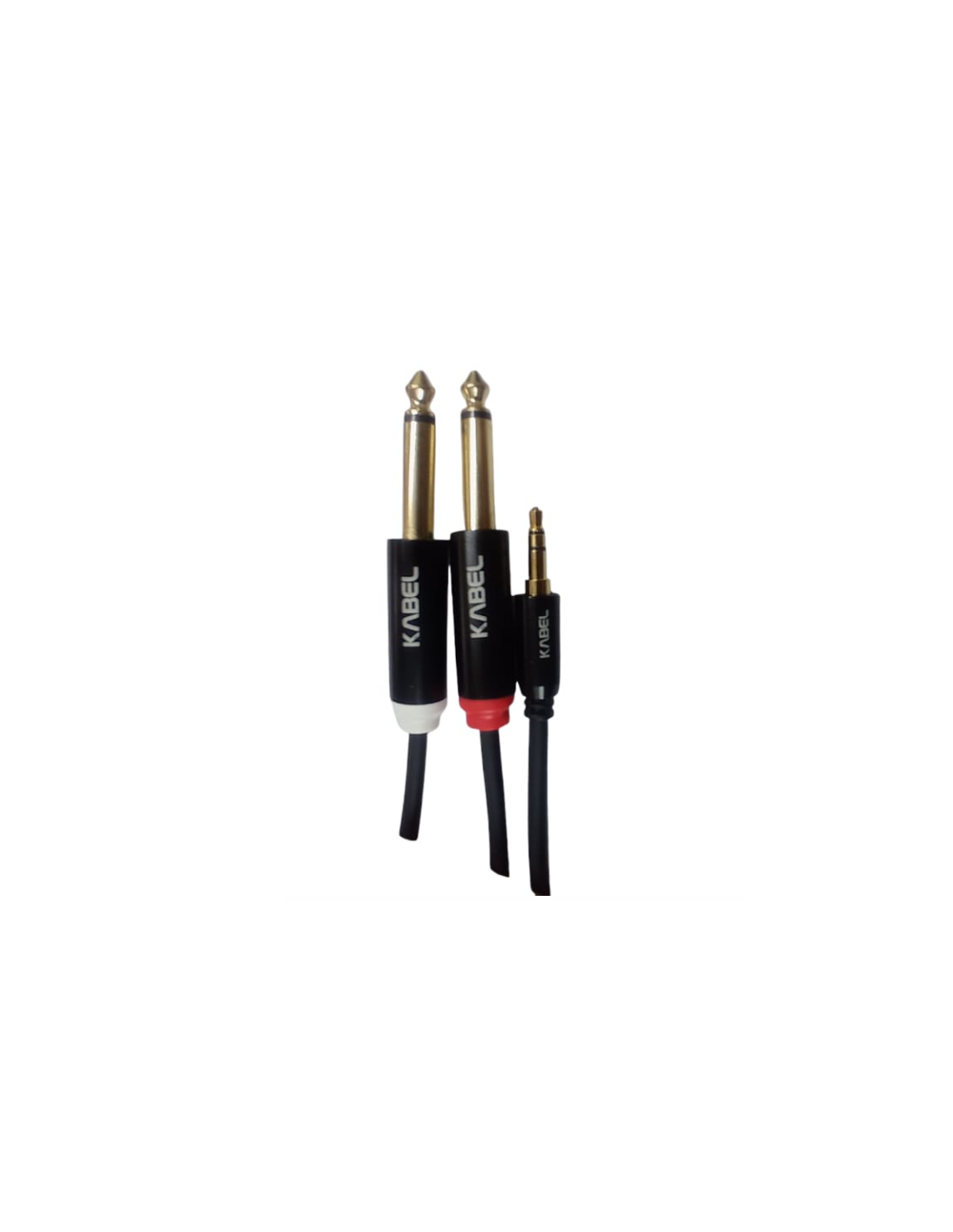 CABLE MINI PLUG A DOS PLUG